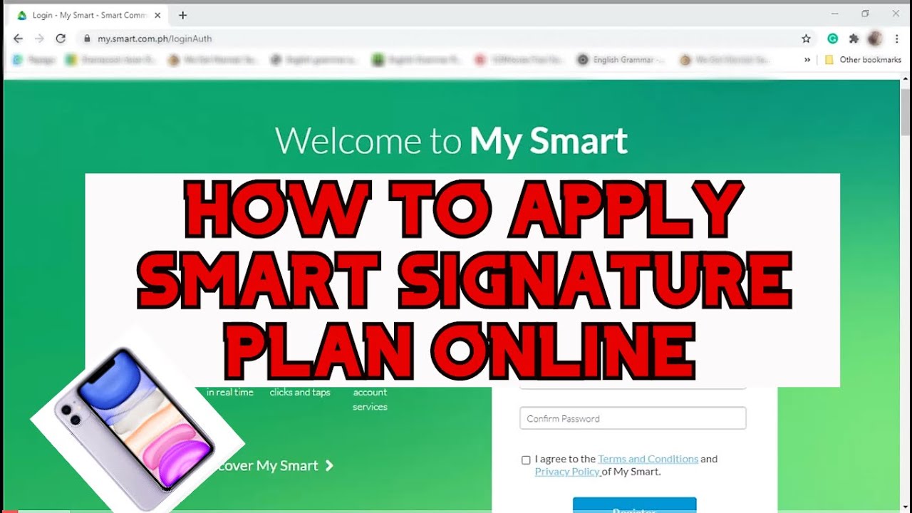 HOW TO APPLY SMART POSTPAID SIGNATURE PLAN - ONLINE STORE - QUICK AND ...