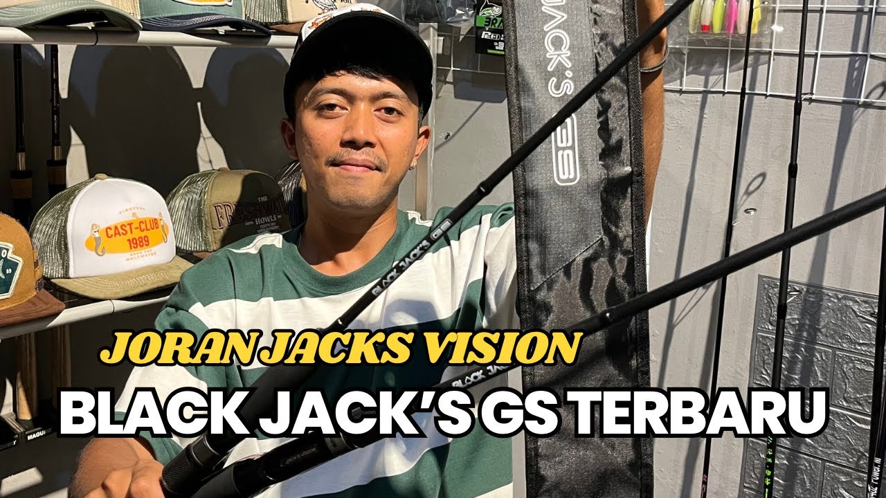 REVIEW JORAN TERBARU JACKS VISION BLACK JACKS GS‼️ MEDIUM DAN ...