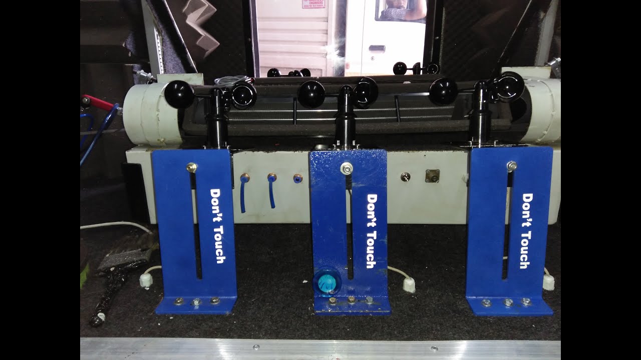 AIR FLOW AND SOUND TEST MACHINE - YouTube