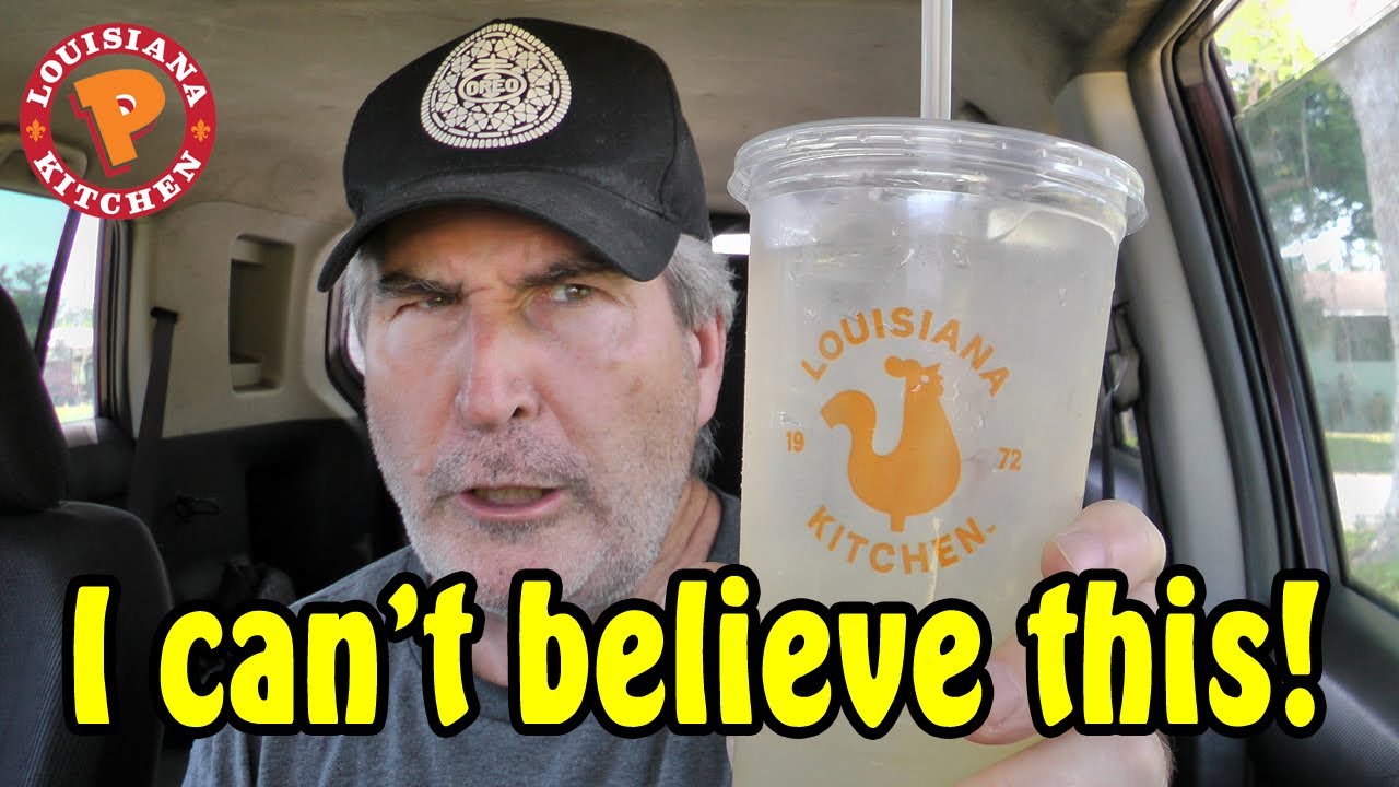 Popeye's Chilled Pickle Lemonade Has Me CONFUSED! 🥒🥤😮 - YouTube