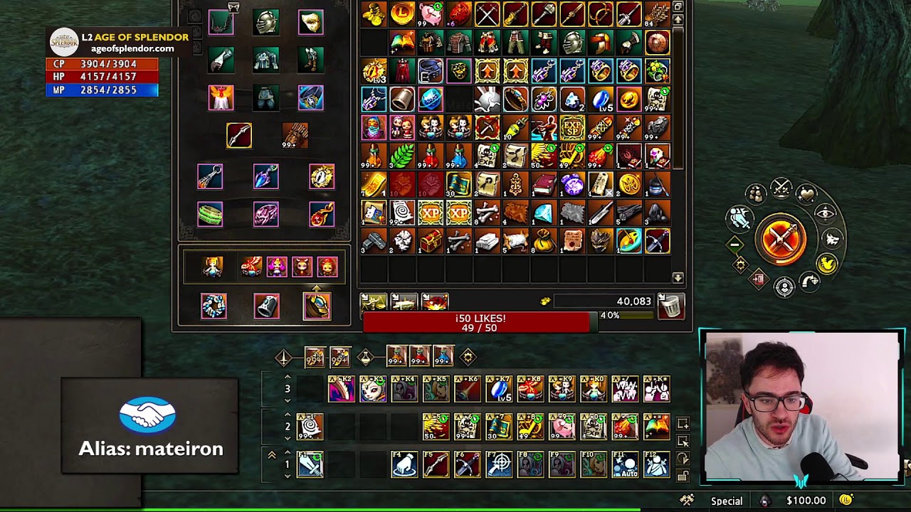 L2 AGE OF SPLENDOR - 13 DE JUNIO 2025 - !aoe | 🔴 MATEIRON EN VIVO - YouTube