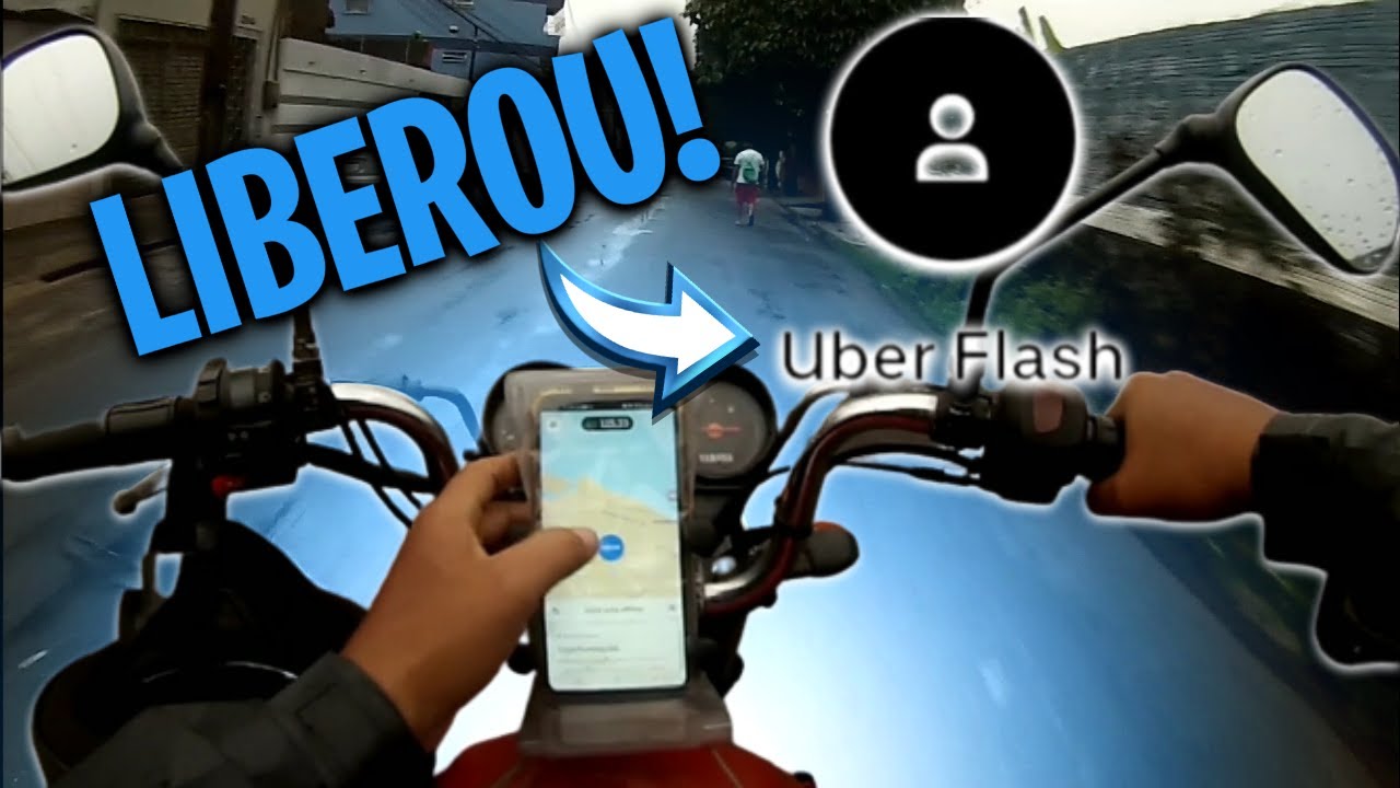 Uber Flash liberado nas contas Uber Moto - YouTube