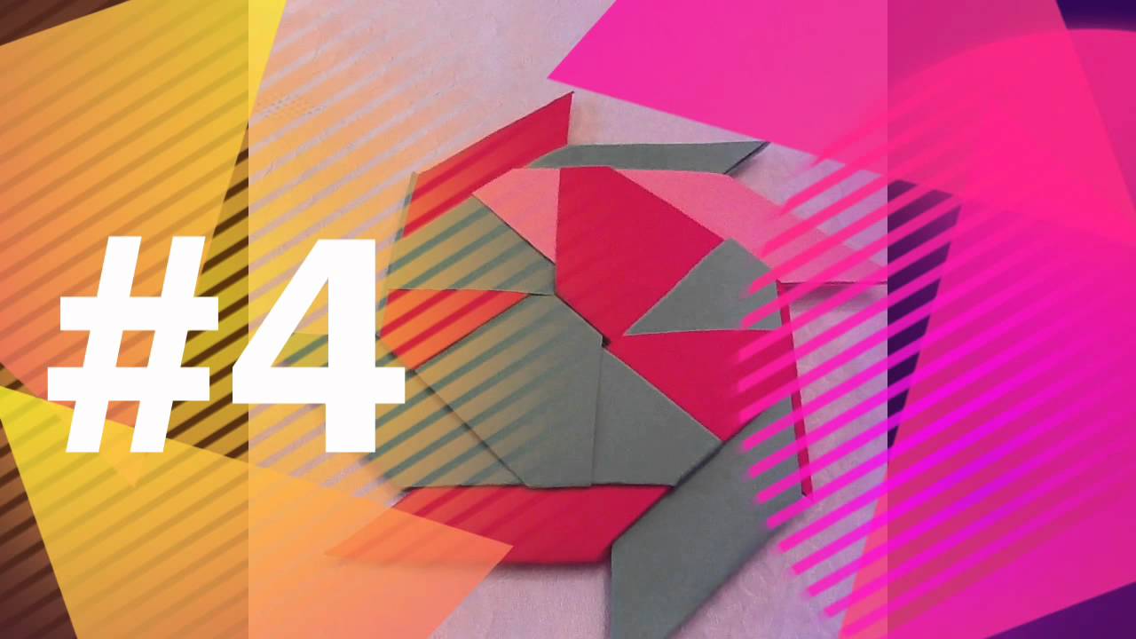 Origami (transforming Disk) 1080p - YouTube