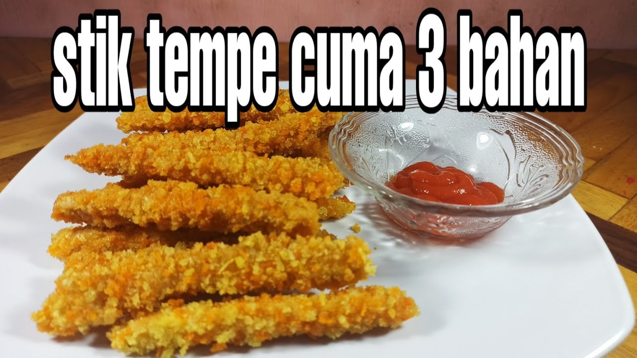 CARA MUDAH MEMBUAT STIK TEMPE - YouTube