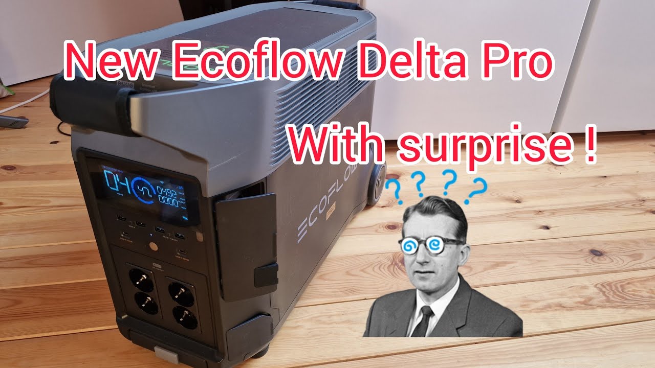 New Ecoflow Delta Pro Unboxing with a few surprises - YouTube