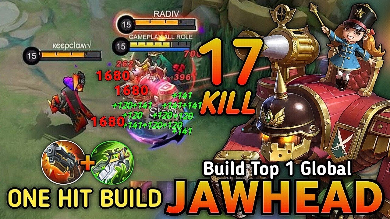 Jawhead New One Hit Build and Best Emblem To Get Max DAMAGE - Build Top ...