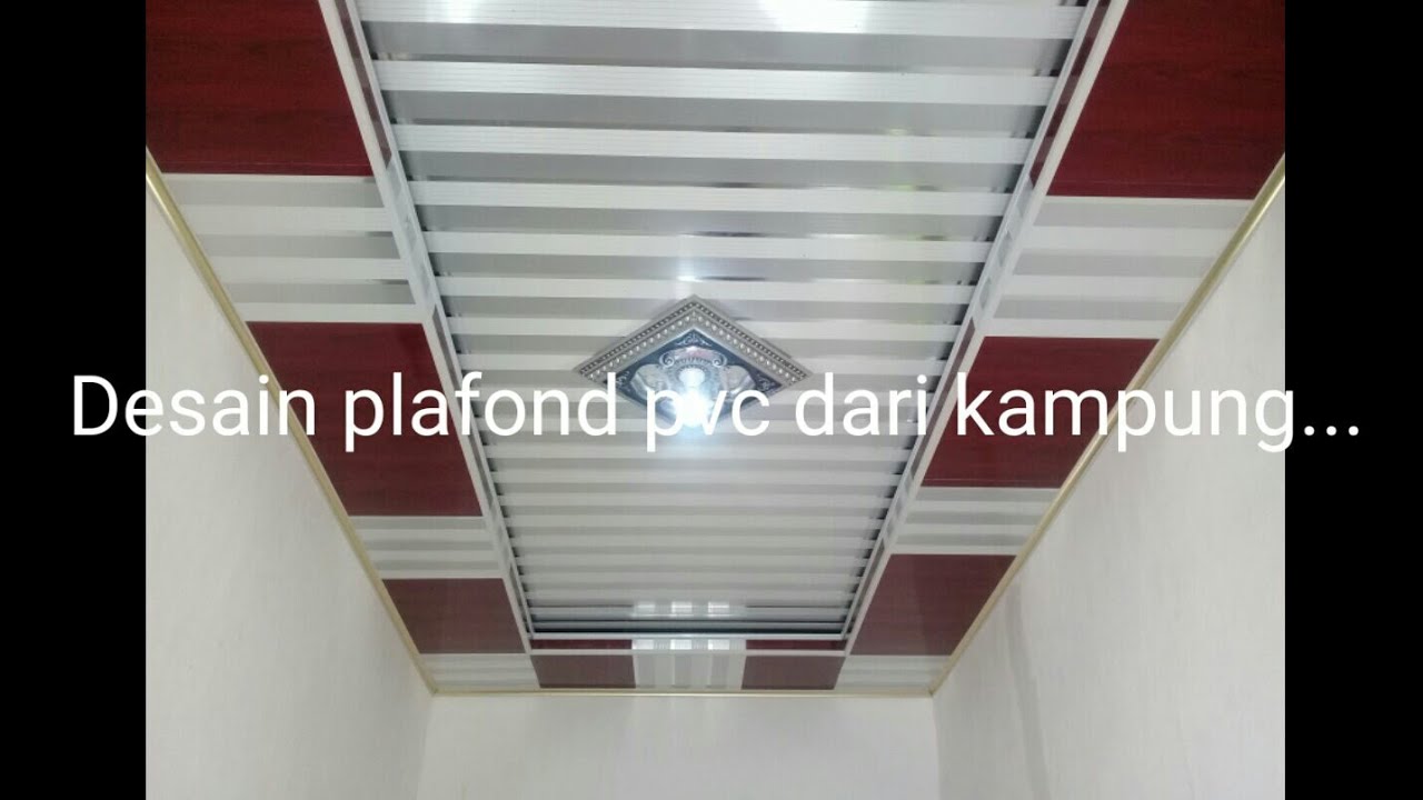 Desain plafond sunda plafond/ pvc knokdon plafond ... jasa pemasangan ...