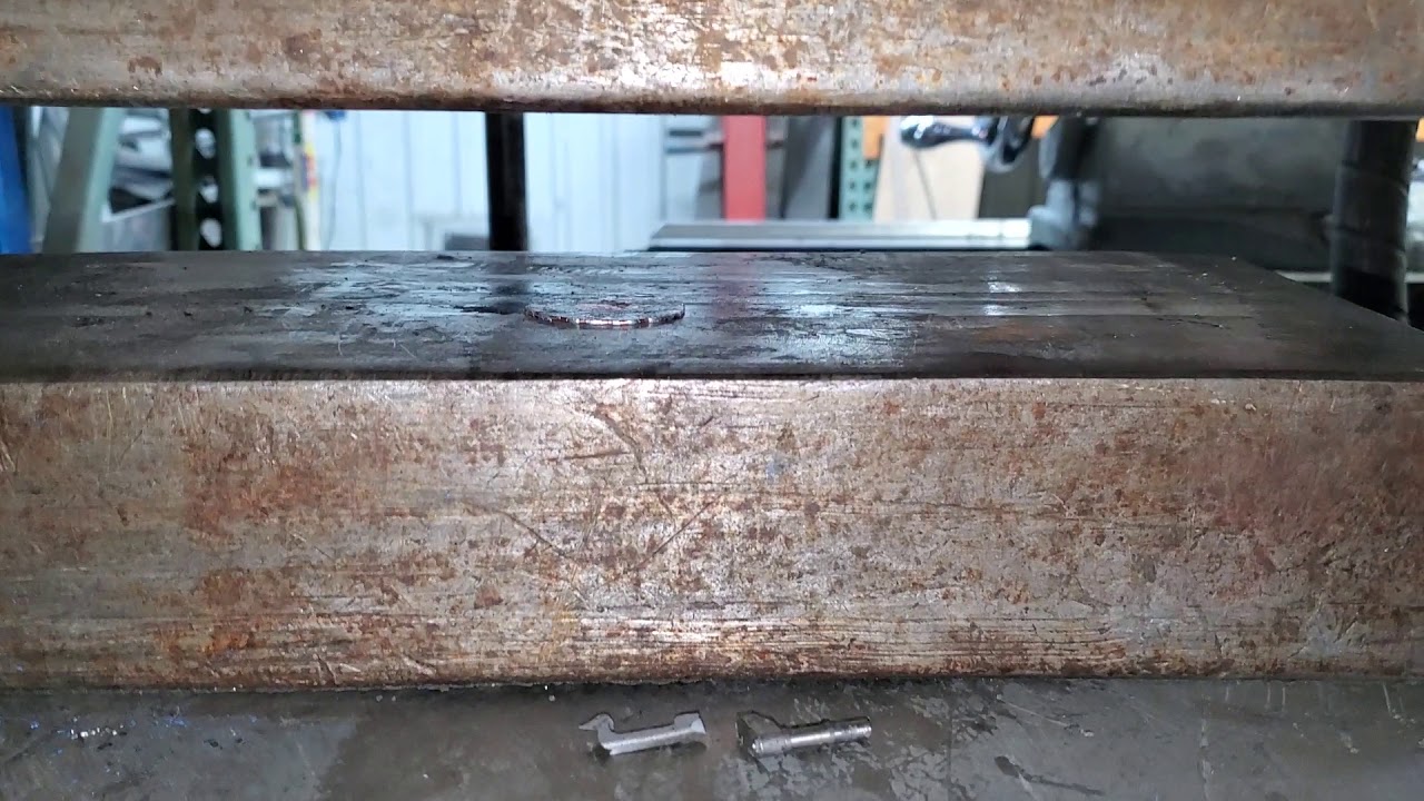 230gr .45acp bullet getting smashed. - YouTube