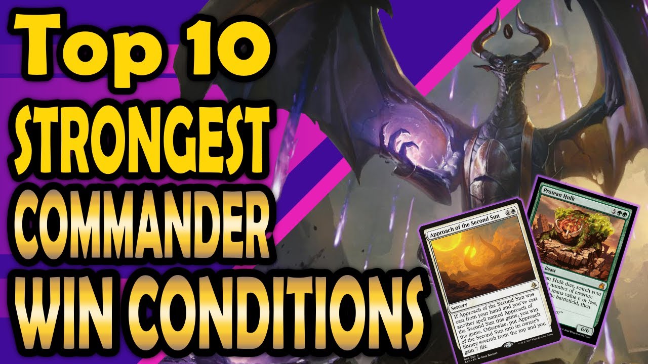 Top 10 Commander Wincons - YouTube
