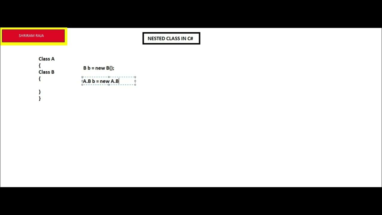 Nested Class C# - YouTube
