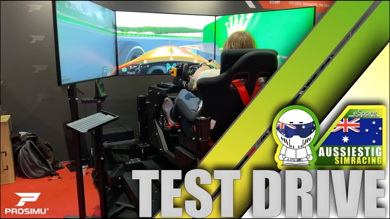 Sim Racing Expo 2023 PROSIMU 6DOF Top Of The Range Motion Simulator ...