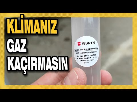 TR DE İLK! KLİMA KAÇAK TAMİR SIVISI KULLANIMI ( Sizler için araştırdım )