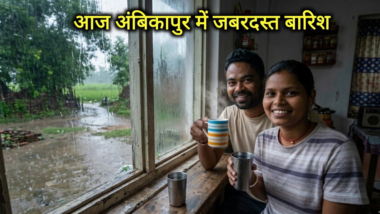 Aaj Ambikapur Mein Jabardast Barish | Rahul Dewangan Vlogs - YouTube