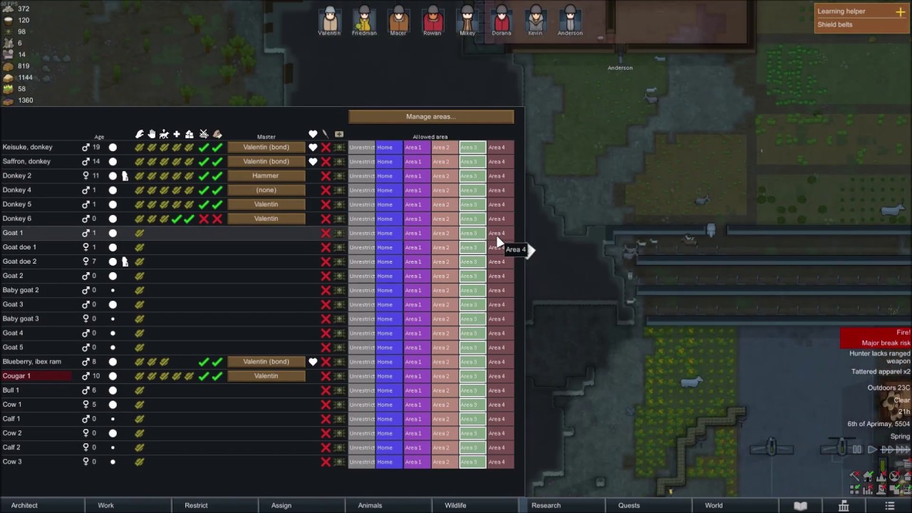 RimWorld Timelapse Ep 13 Creating A Herd Of Cows - YouTube