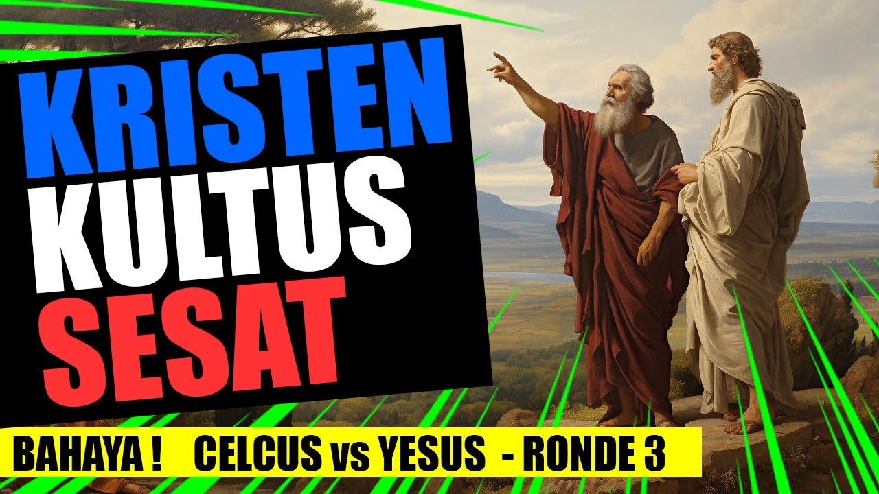 CELCUS 3: KRISTEN ADALAH KULTUS YAHUDI YANG SESAT KRISTEN GAK KUAT IMAN ...