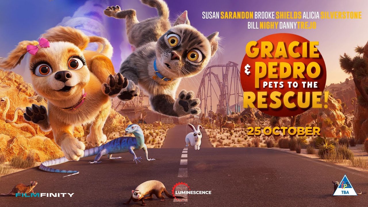 ‘Gracie and Pedro: Pets to the Rescue’ official trailer - YouTube