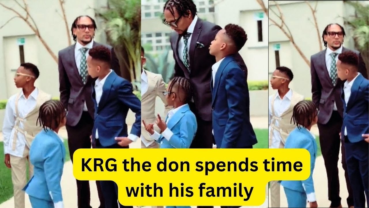 KRG the don spends time with his family #krgthedon #trending - YouTube