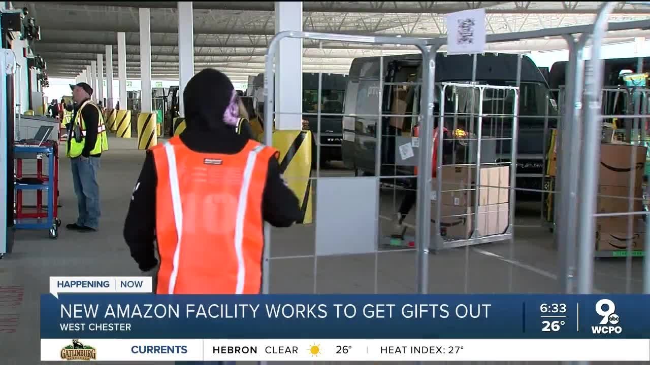 Amazon's West Chester delivery station gets packages in and delivered ...