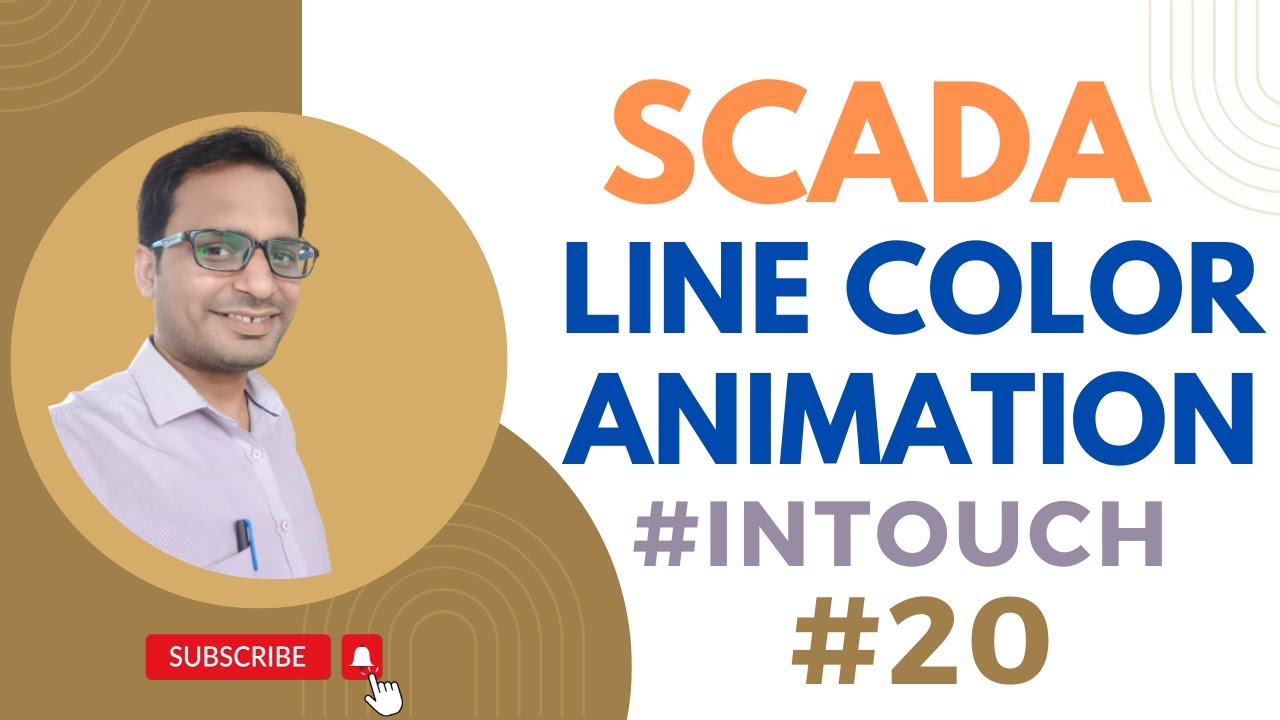 SCADA Tutorial 20 - Line Colour Animation In SCADA Graphics | Line ...