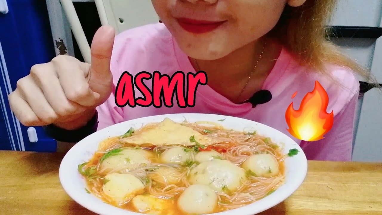 asmr baso Aci isi cabe | pedesnya parah | Ochi asmr| mukbang Indonesia ...
