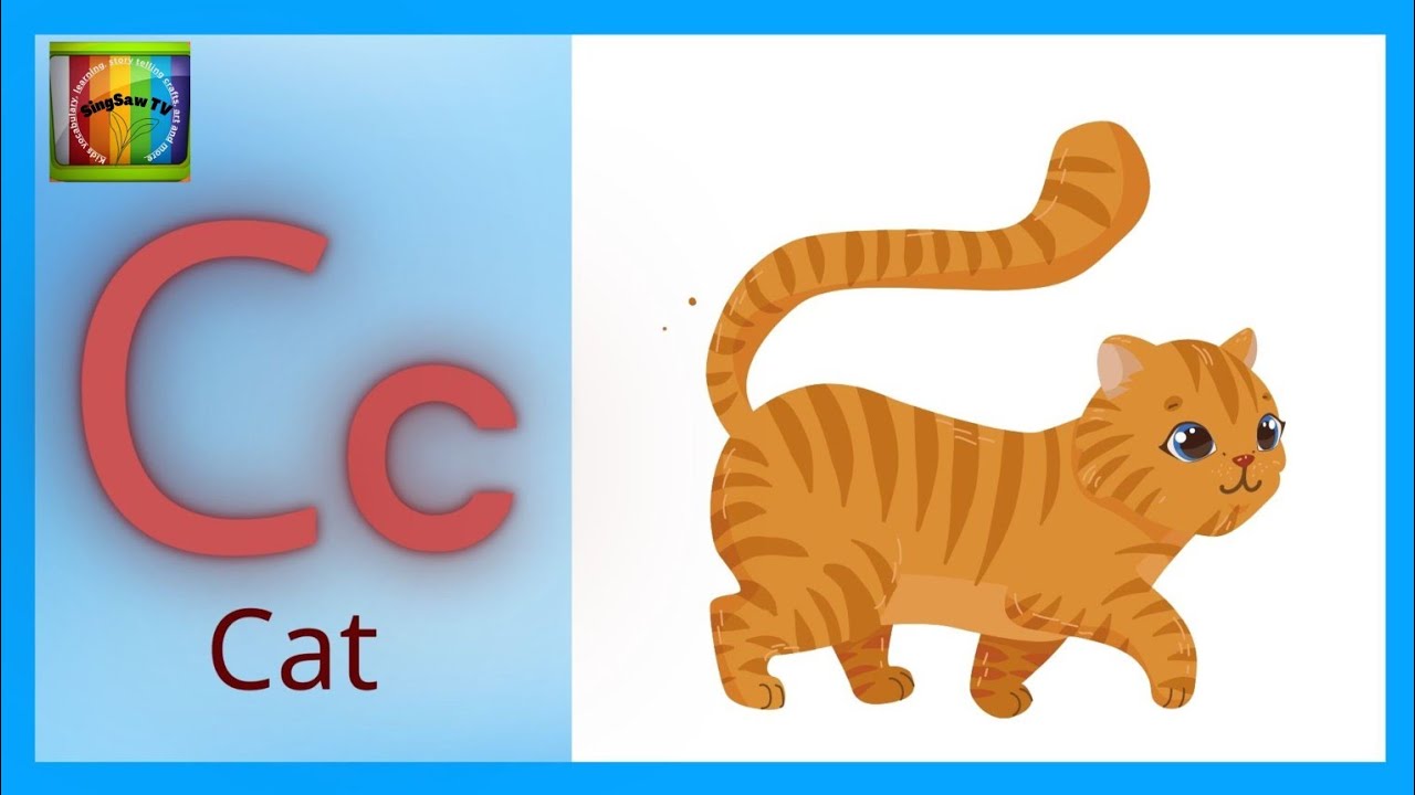 ABC Phonics Song for Toddlers ABC Phonic Rhyme C for Car, Cc song ...