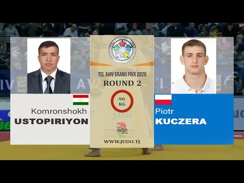 Комроншоҳ УСТОПИРИЁН vs Piotr KUCZERA, -90 kg, Round 2, Tel Aviv Grand Prix 2020