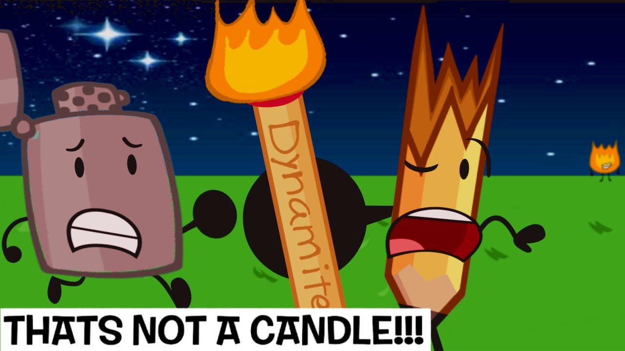 BFDI 23: WAIT, PENCIL? THATS NOT A CANDLE!!! - YouTube
