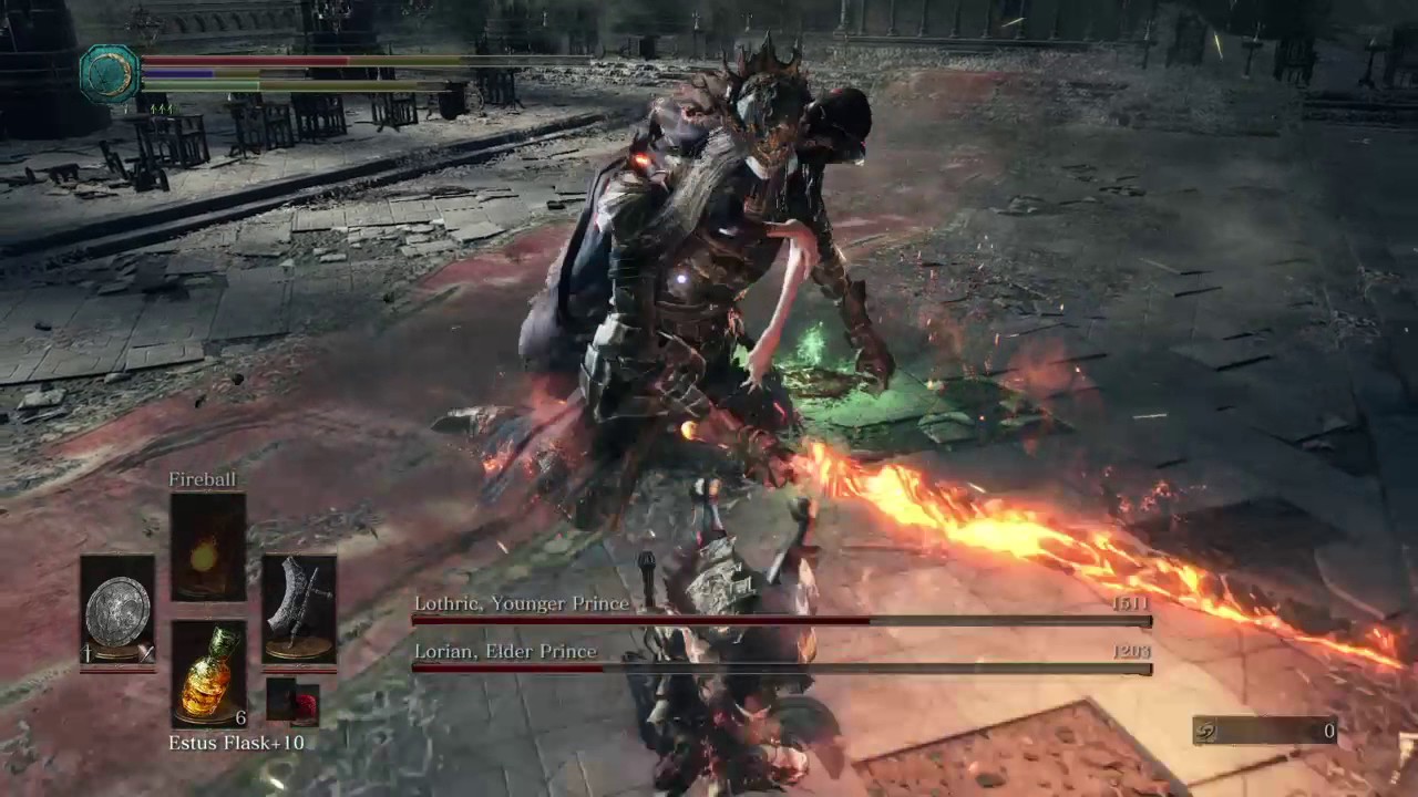 DARK SOULS III: "Lothric Prince Brothers" - YouTube