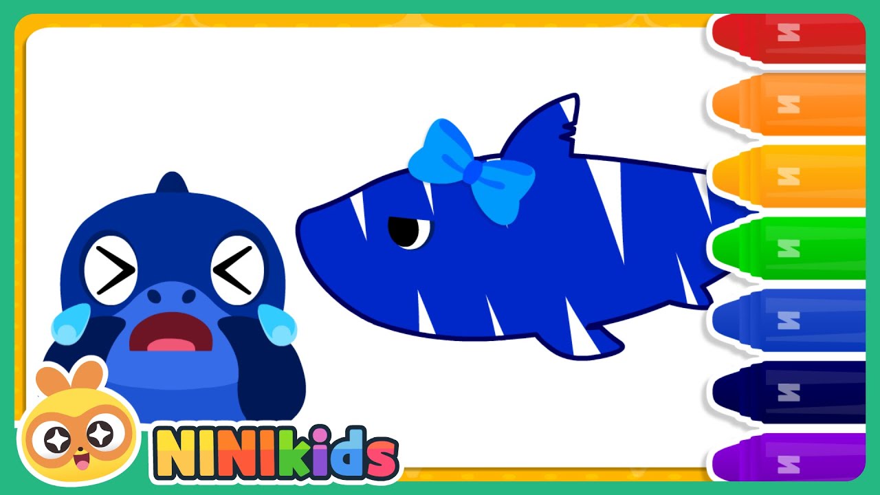Find the mother shark! | baby shark | police rescue | Shark Animal ...