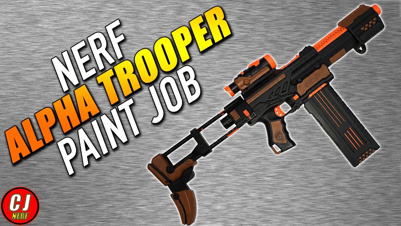 Nerf Alpha Trooper Paint