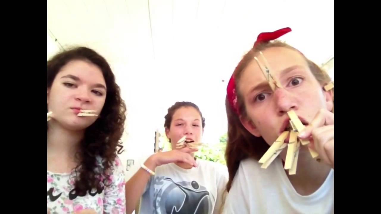 Clothespin challenge - YouTube