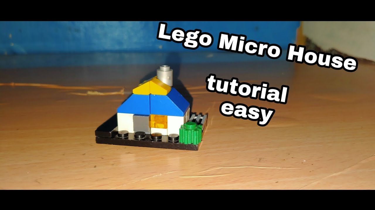 How to build Lego micro House - YouTube