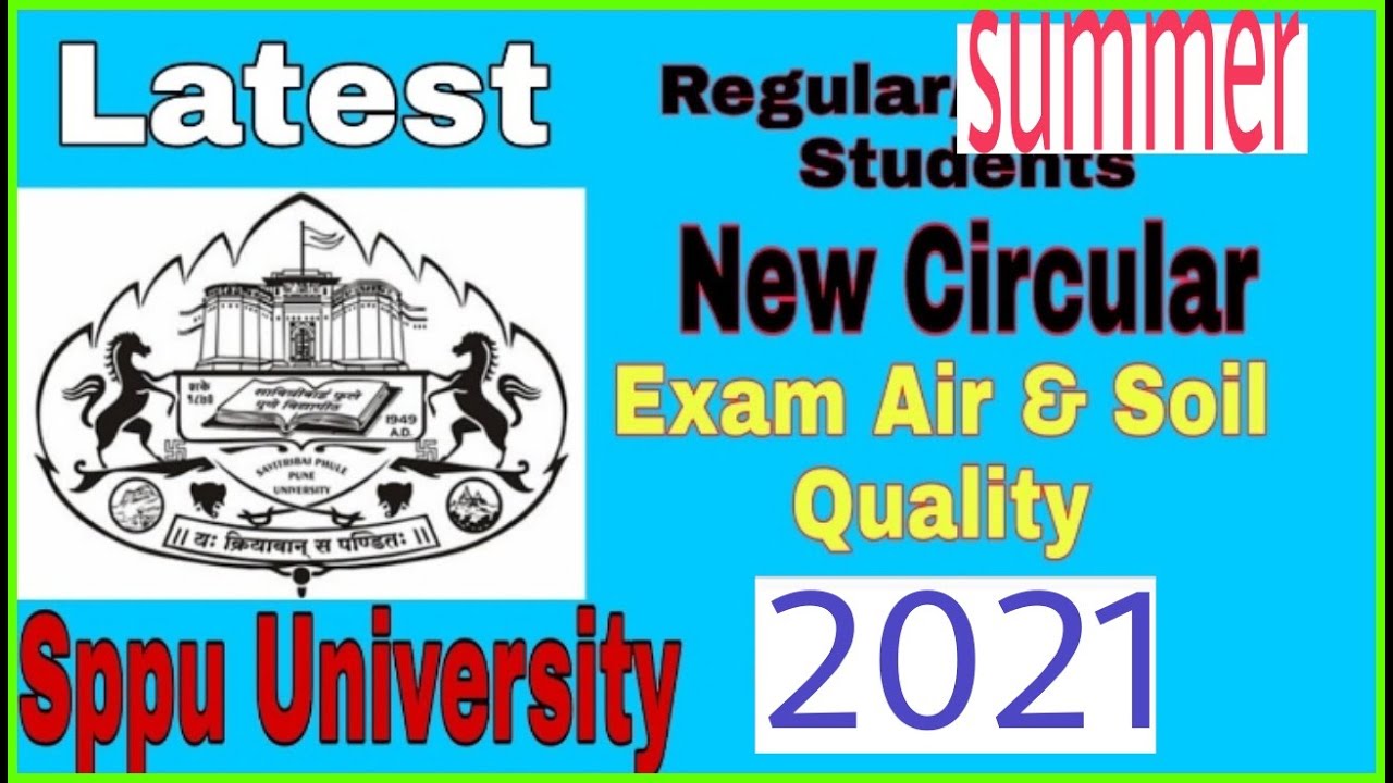 Pune university |SPPU|New circular 2021| Regular semester update - YouTube