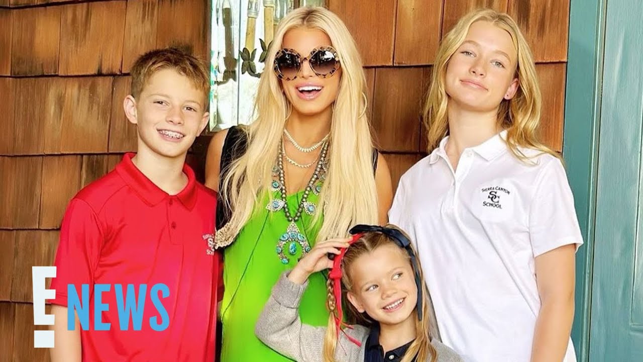 Jessica Simpson Gives RARE Look of All Three Kids in Back to School ...