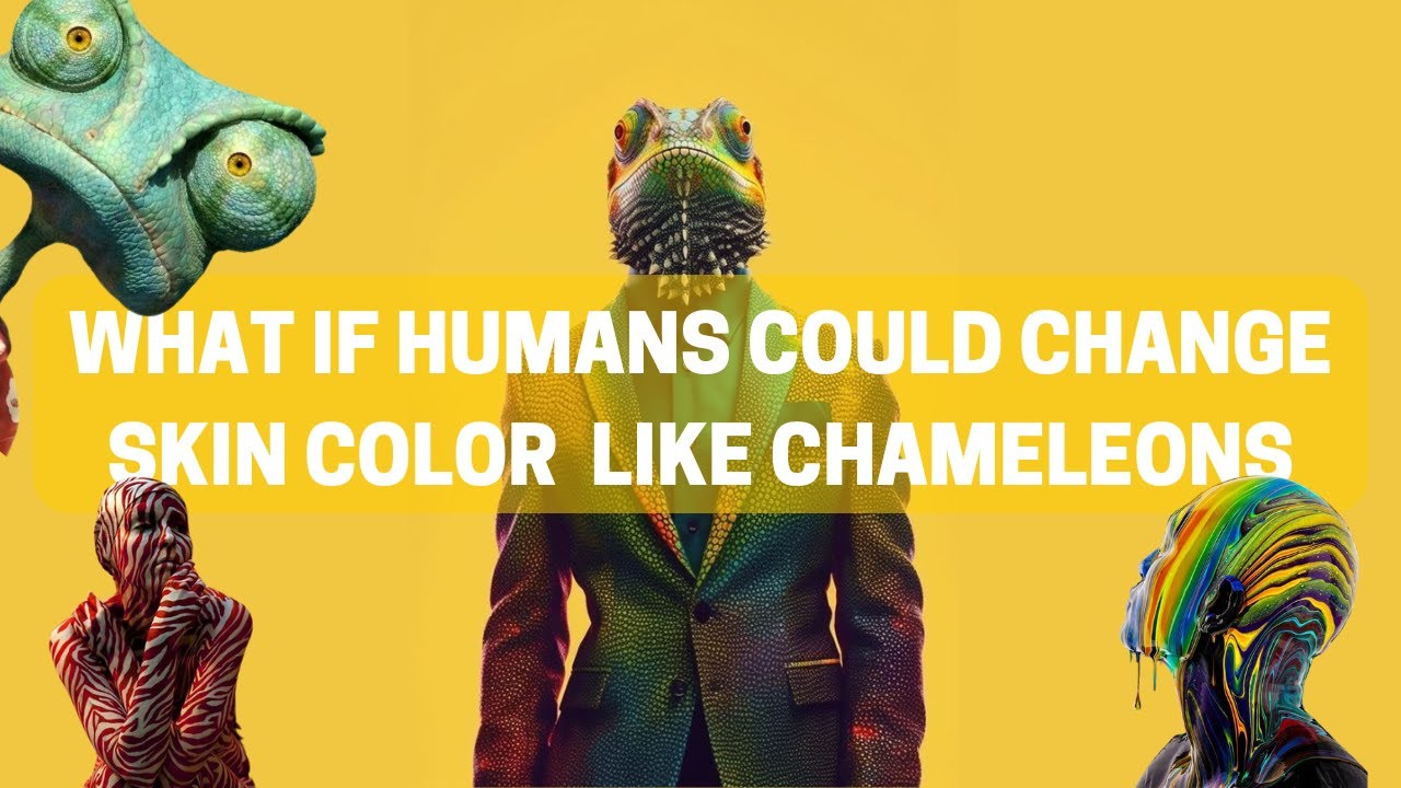 What If Humans Could Change Skin Color like chameleons - YouTube
