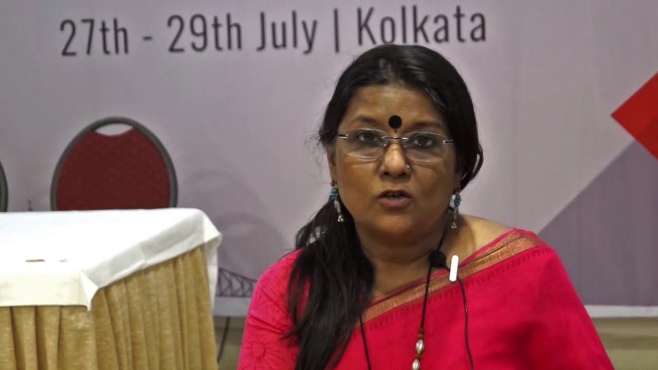 Dr Arna Seal, sociologist, teacher-educator speaks during National ...