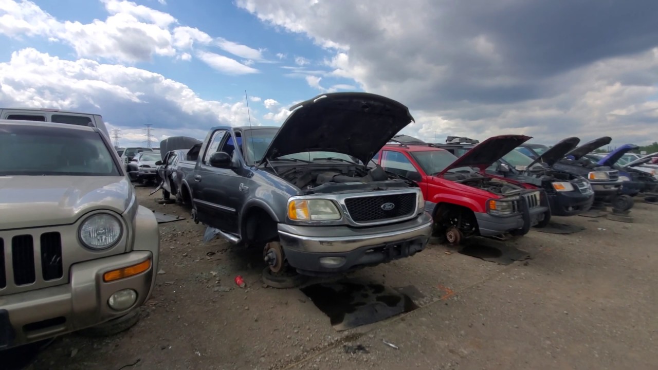 10th Gen Ford F150 Heritage edition at the Junk Yard - YouTube