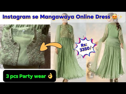 PreetPret.pk | Party Wear | Embroidered 3 pcs Dress | Bought From ...
