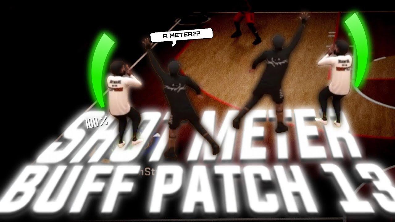 how to shoot WITH a meter! HUGE buff after patch 13! NBA 2k20 Best ...