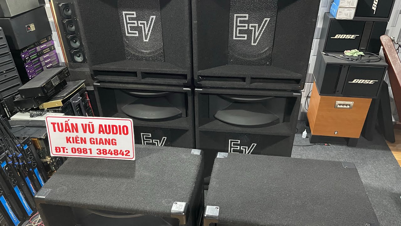 (Đã Bán) Loa Mỹ EV SH-1502 Và 1502ER Bass 40 .Karaoke cực chất luôn các bác ☎️0981384842 - YouTube