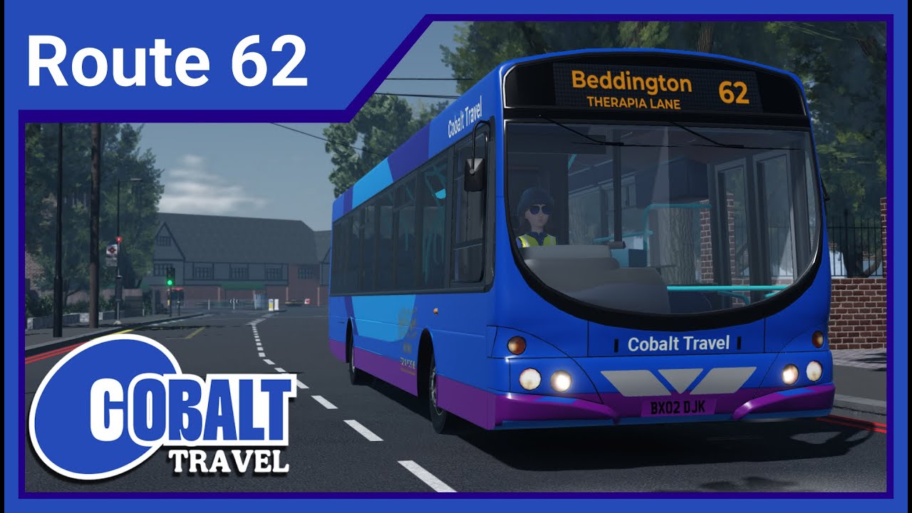 Croydon Bus Sim | Cobalt Travel | Route 62 - YouTube