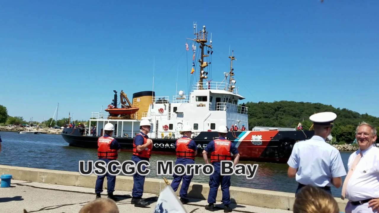 Coast Guard Ships Arrival - YouTube