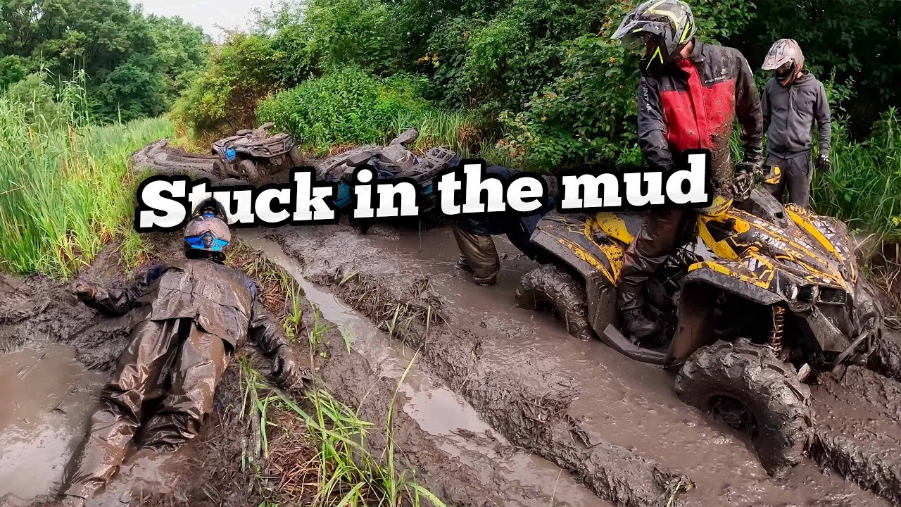 Muddy holidays on Can-Am | Renegade XXC 1000R, Outlander's - YouTube
