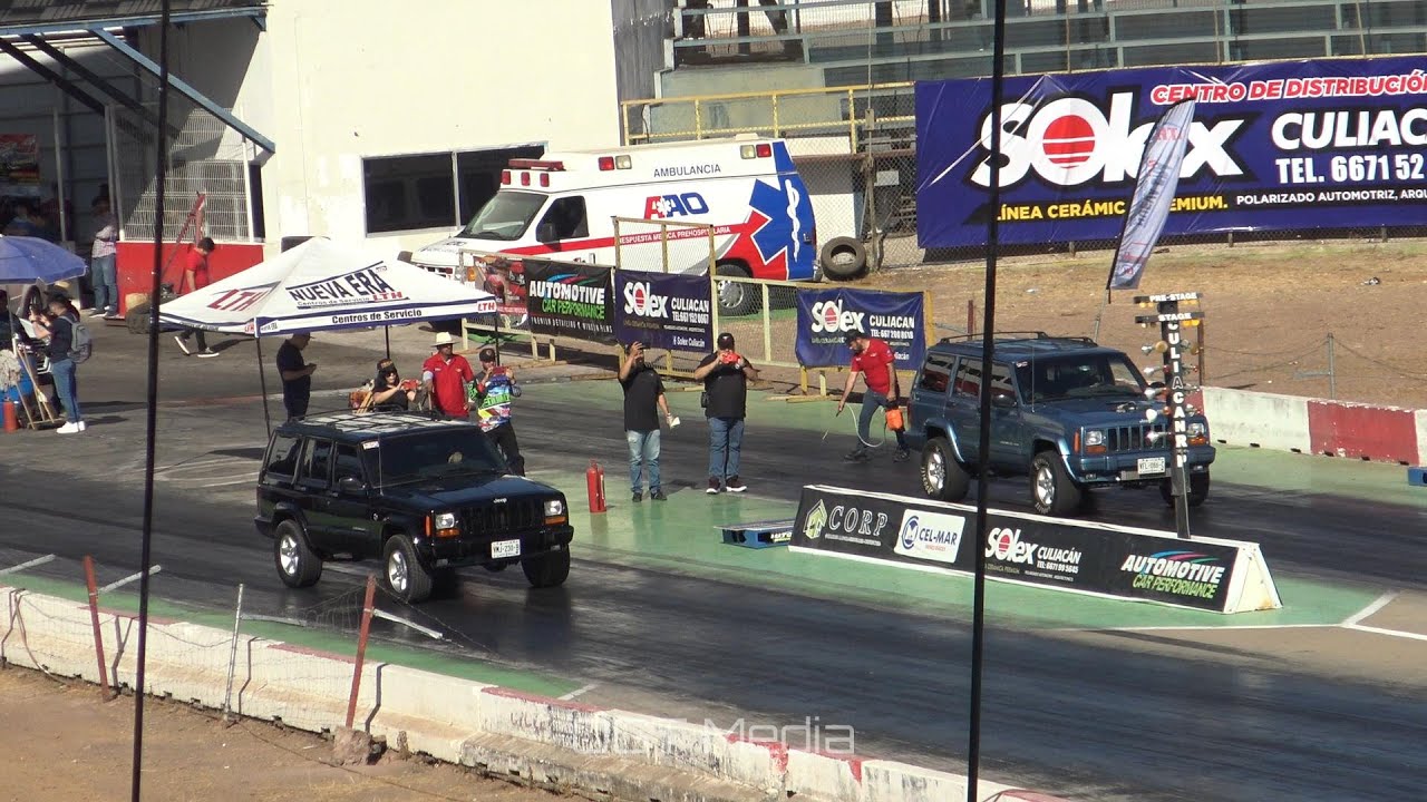 Cherokee Supercharger vs Cherokee Nitro - Arrancones Autódromo Culiacán ...