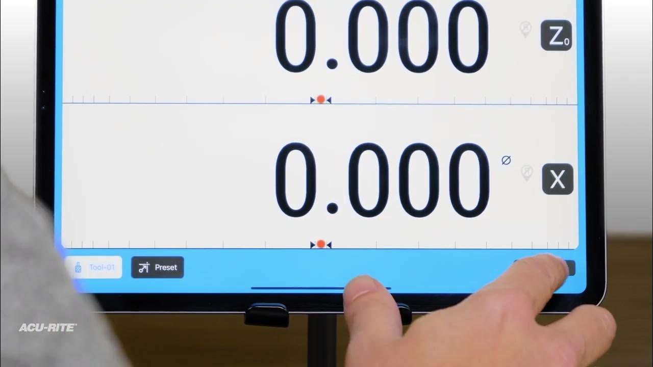 New droPWR app turns an iPad® into a digital readout - YouTube