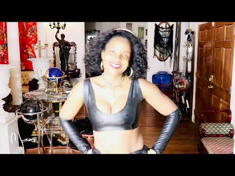 bikini Try on | Panty  LEATHER | Gloves  | Thigh High Boots
