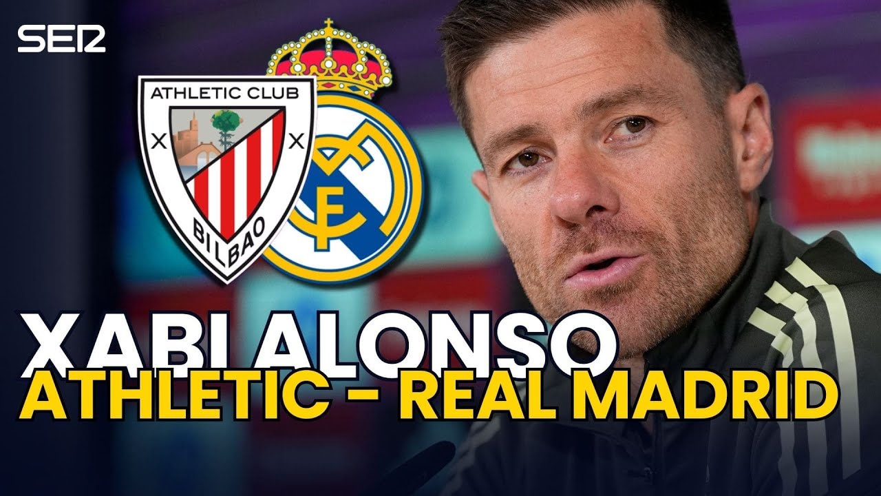 Rueda de prensa de Xabi Alonso previa al Athletic - Real Madrid (02/12 ...