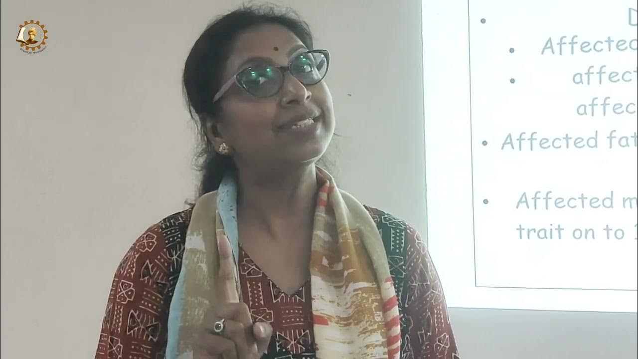 Dr Nilanjana Bhattacharyya Nath, Easy to Solve Pedigree - YouTube