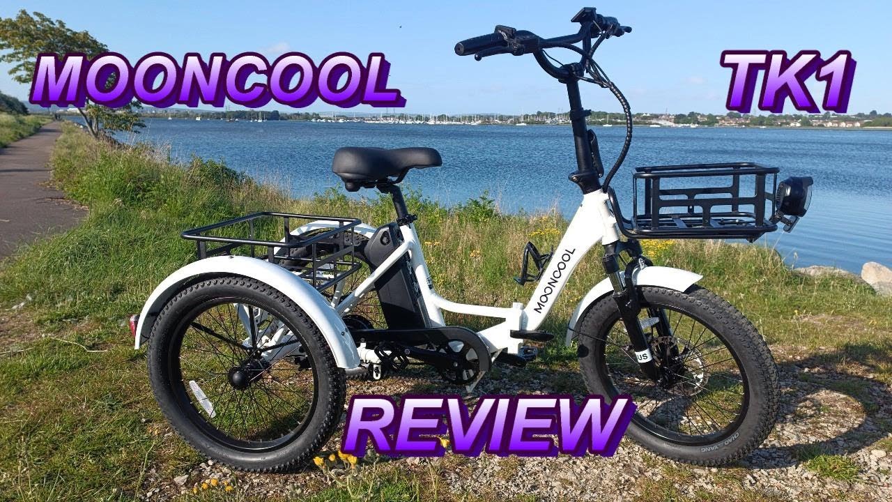 MOONCOOL TK1 FOLDING ELECTRIC TRIKE REVIEW ★ - YouTube