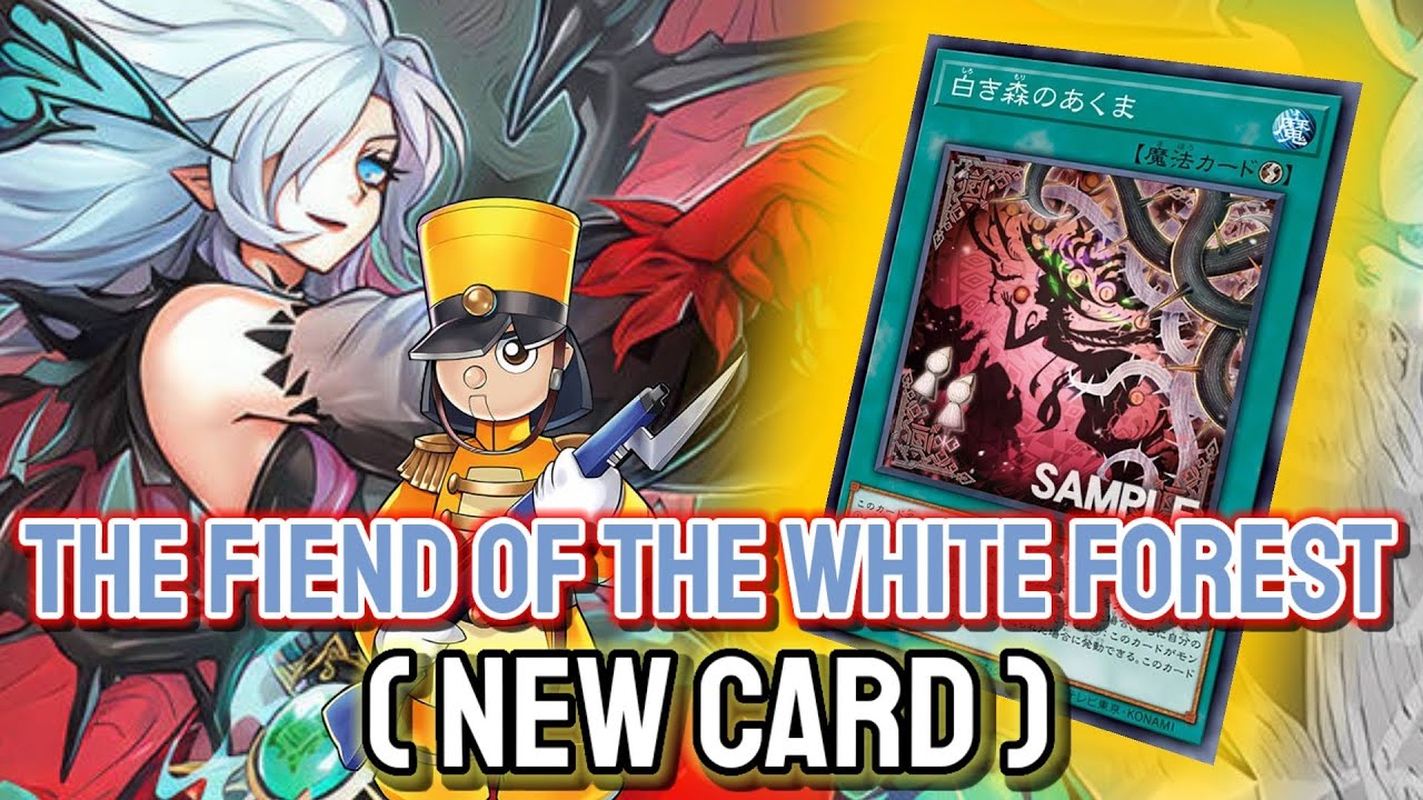 New White Forest!! YGOPRO - The Fiend of the White Forest | White ...